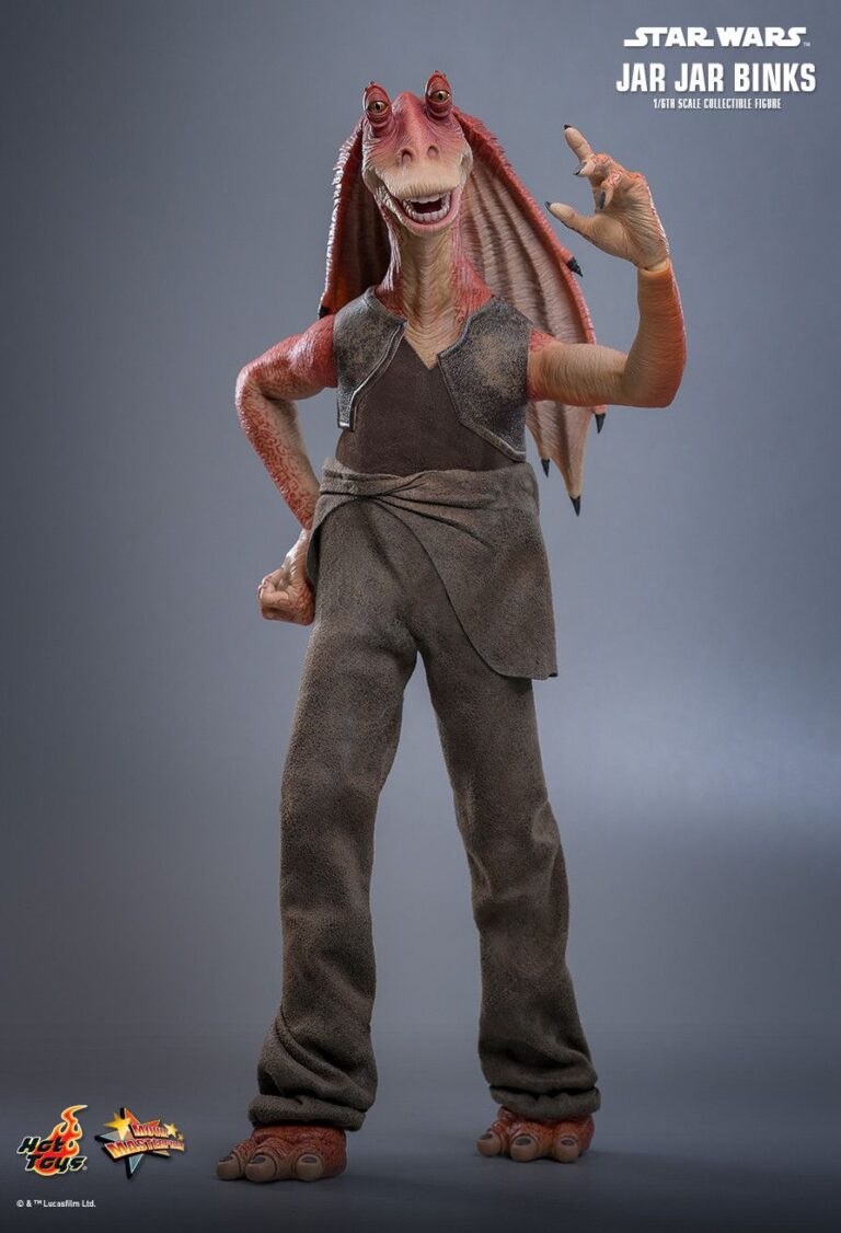 Gaze Upon the Detachable, Magnetic Tongue of Hot Toys' Jar Jar Binks