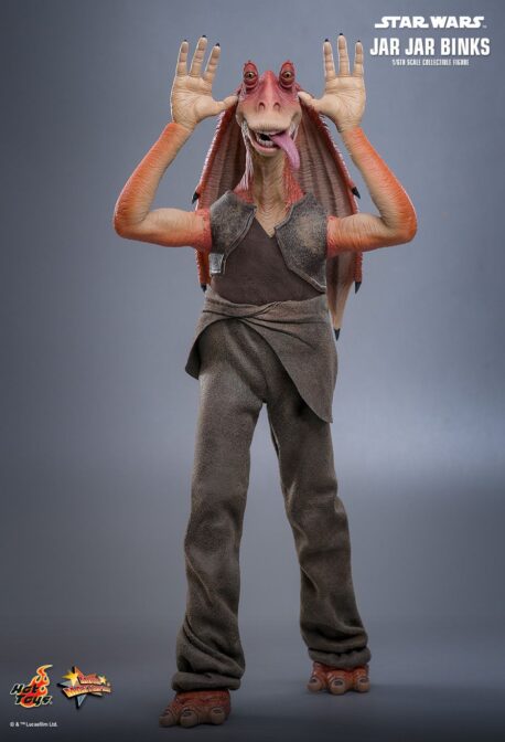 Gaze Upon the Detachable, Magnetic Tongue of Hot Toys' Jar Jar Binks
