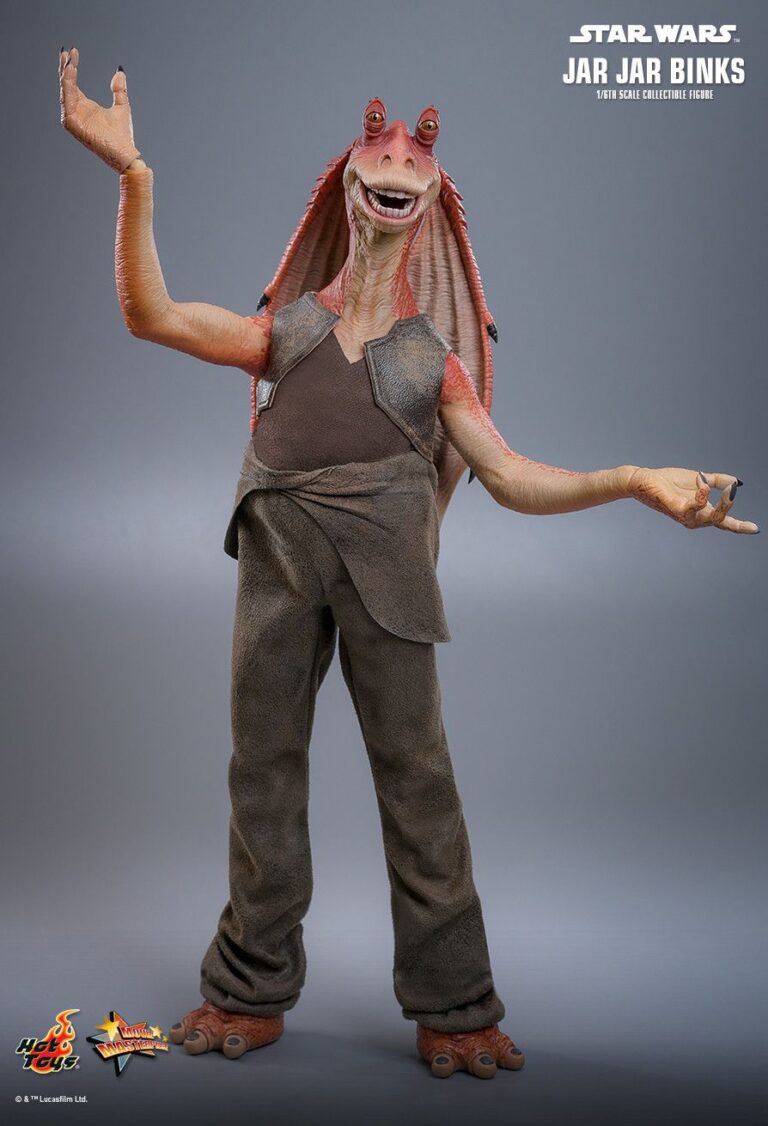 Gaze Upon the Detachable, Magnetic Tongue of Hot Toys' Jar Jar Binks