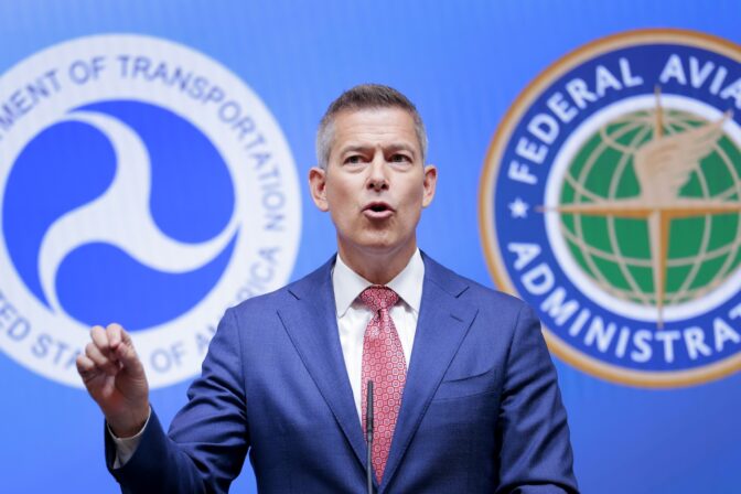 Transportation Secretary Sean Duffy Explains Why He Canceled Wife's ...