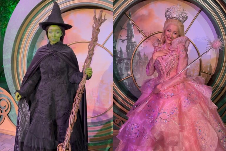 Meet Wicked's Elphaba and Glinda at Universal Studios Hollywood's Mega ...