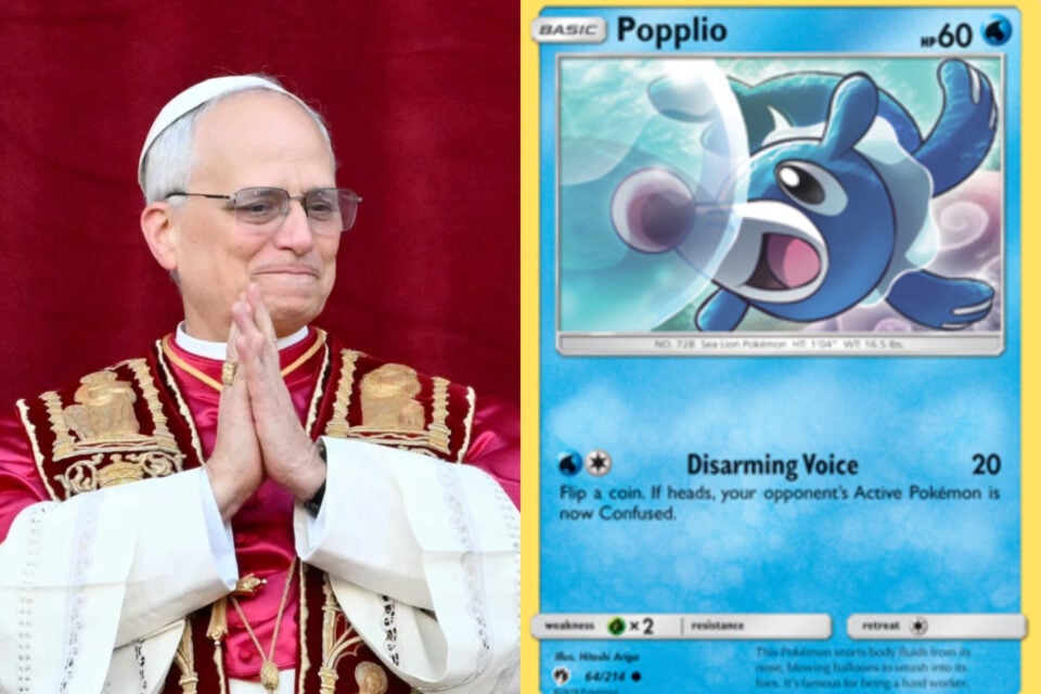Pope Leo Signed a Popplio 'Pokémon' Card in the Cutest Vatican ...