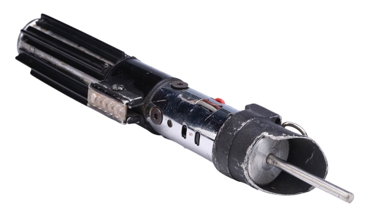 Become a Master of Evil With Darth Vader's Actual Lightsaber (if You ...