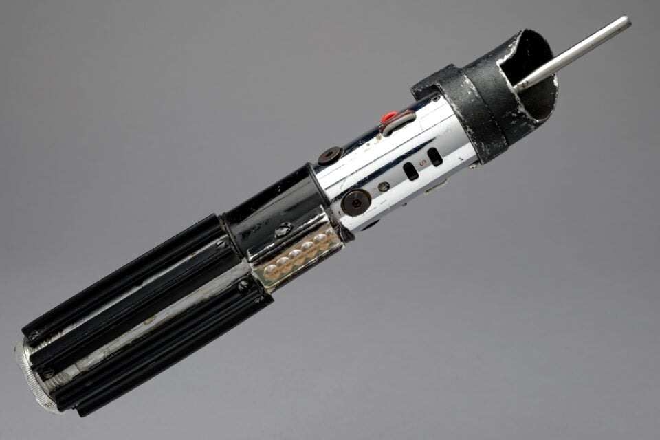 Become a Master of Evil With Darth Vader's Actual Lightsaber (if You ...