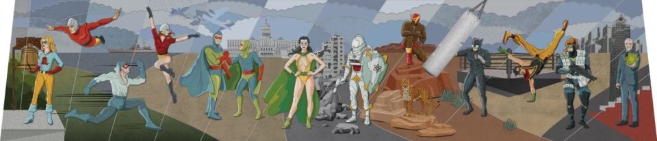 James Gunn's 'Superman' Hall of Justice Murals are Filled With Deep-Cut ...
