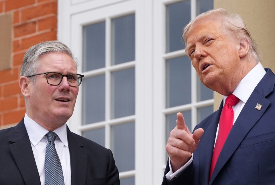 Trump Jokes About UK's New Law 'Censoring' Truth Social (While Sitting ...