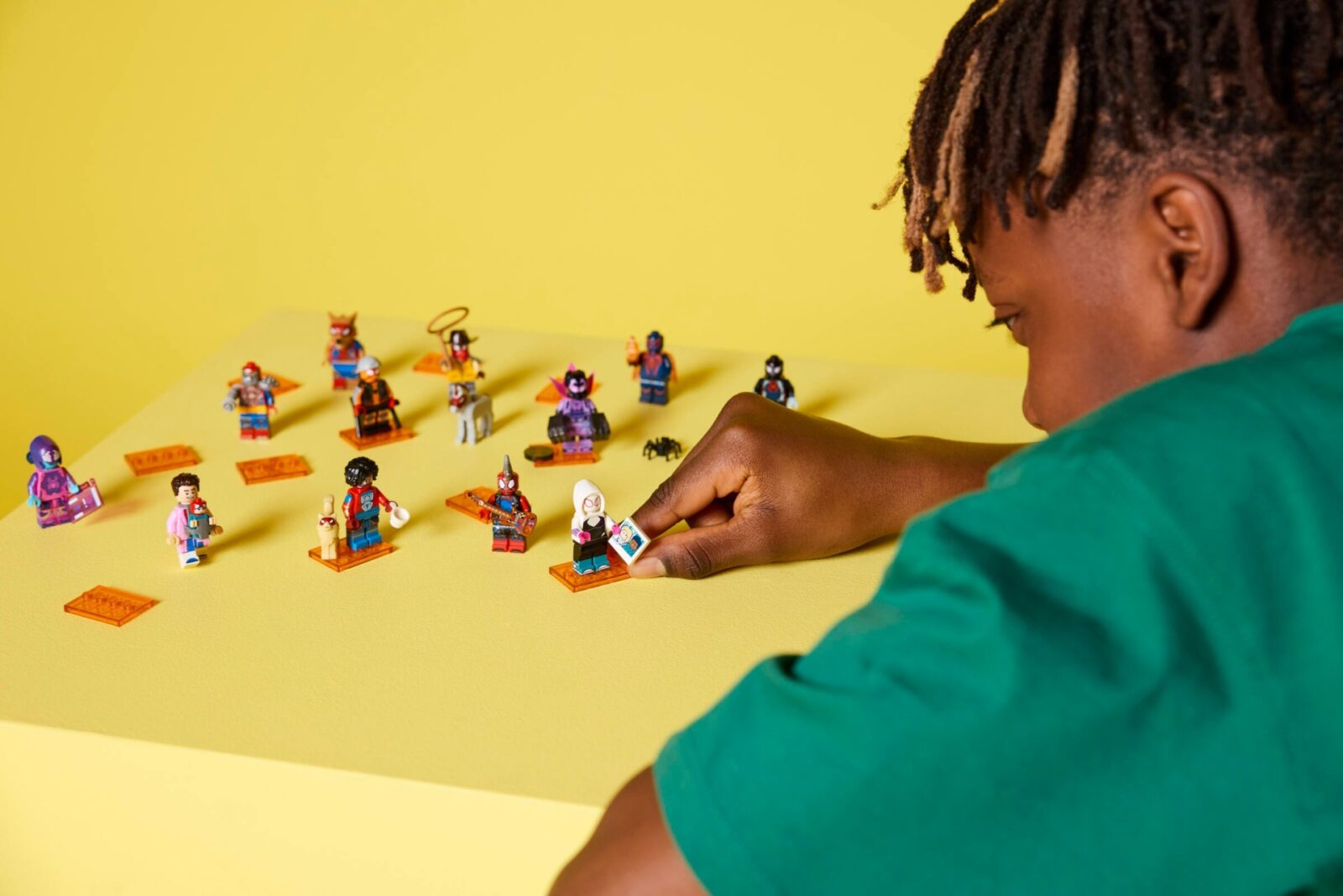 Lego's Newest Collectible Minifigures Swing Into the Spider-Verse