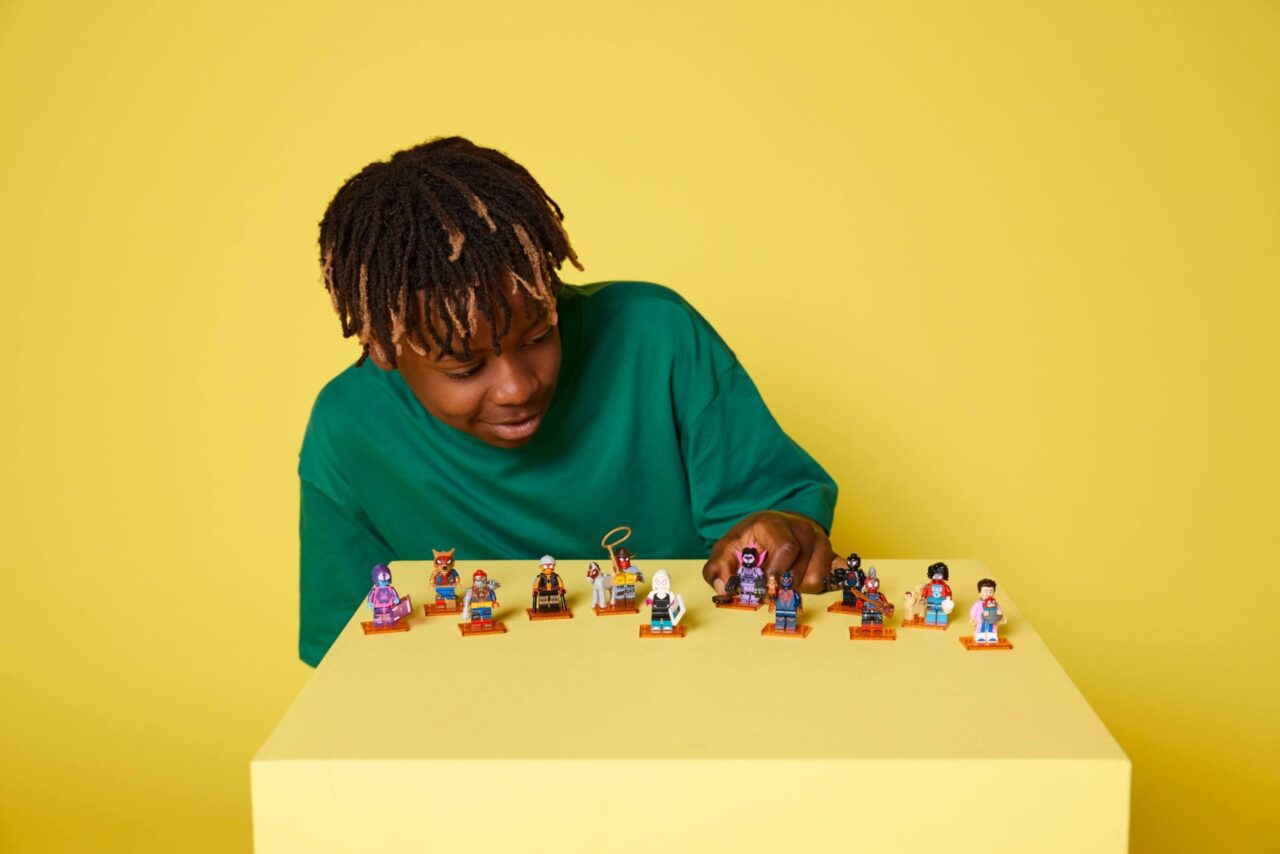 Lego's Newest Collectible Minifigures Swing Into the Spider-Verse