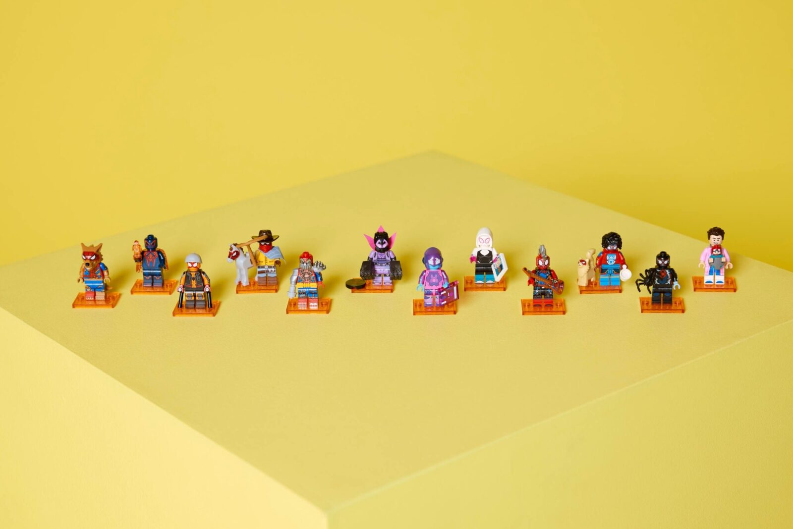 Lego's Newest Collectible Minifigures Swing Into the Spider-Verse