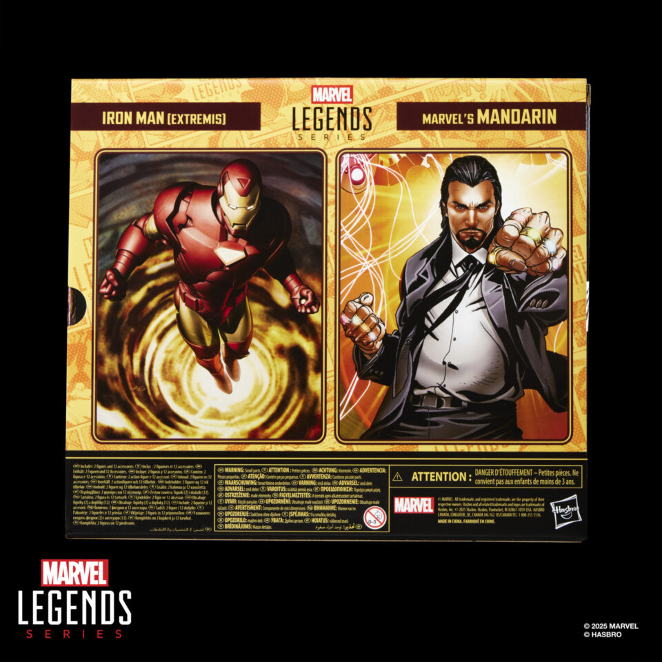 The Mandarin Strikes In Hasbro's Newest Marvel Legends Reveal