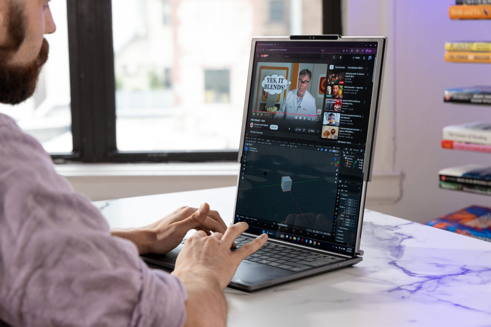 Screw Foldables: Lenovo's Rollable Laptop Proves There Are Better Uses ...