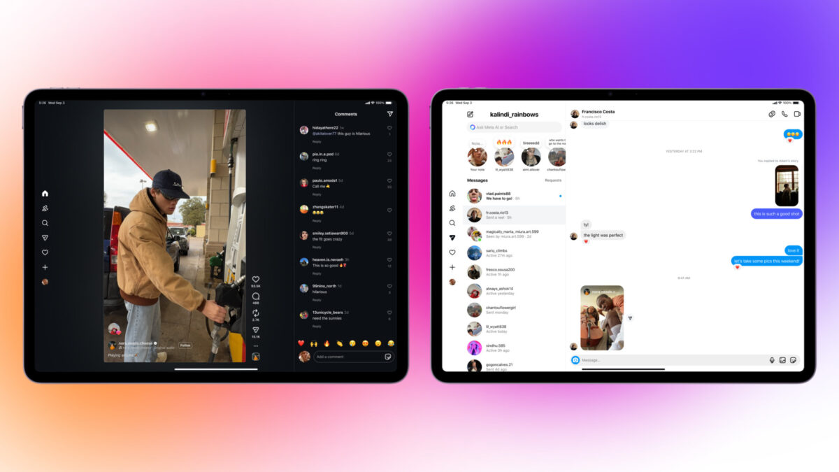 After 15 Years, Instagram Finally Releases an iPad App With Reels Front ...