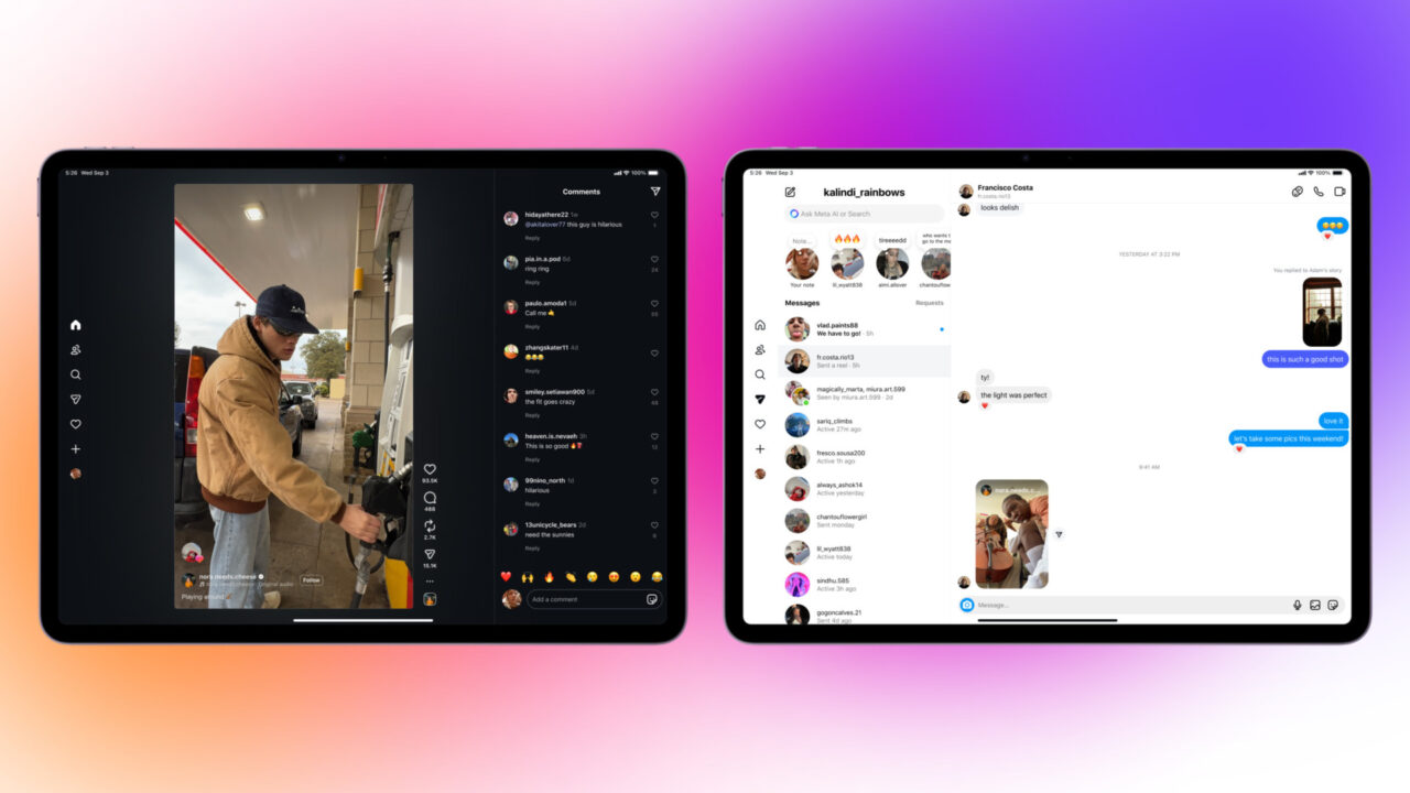 After 15 Years, Instagram Finally Releases an iPad App With Reels Front ...