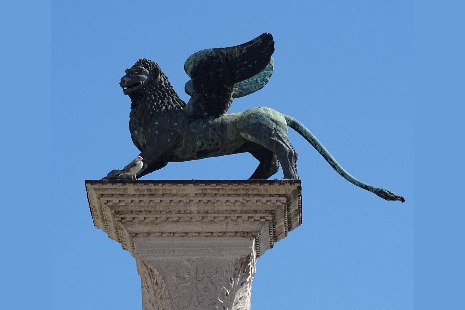 Venice's Iconic Winged Lion Statue Has a Mysterious Origin Story