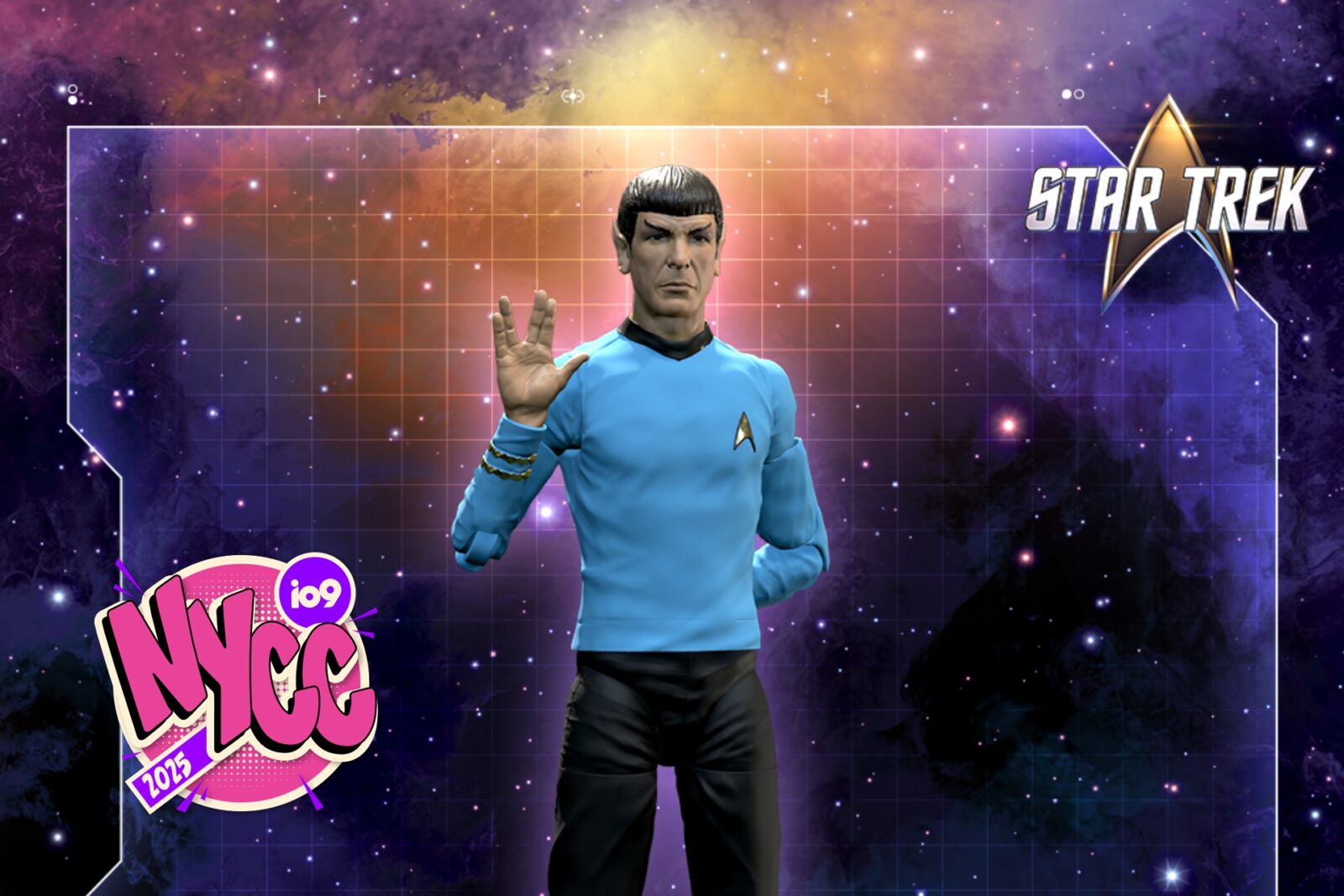 NYCC 2025: Nacelle Star Trek Figures Spock and Picard
