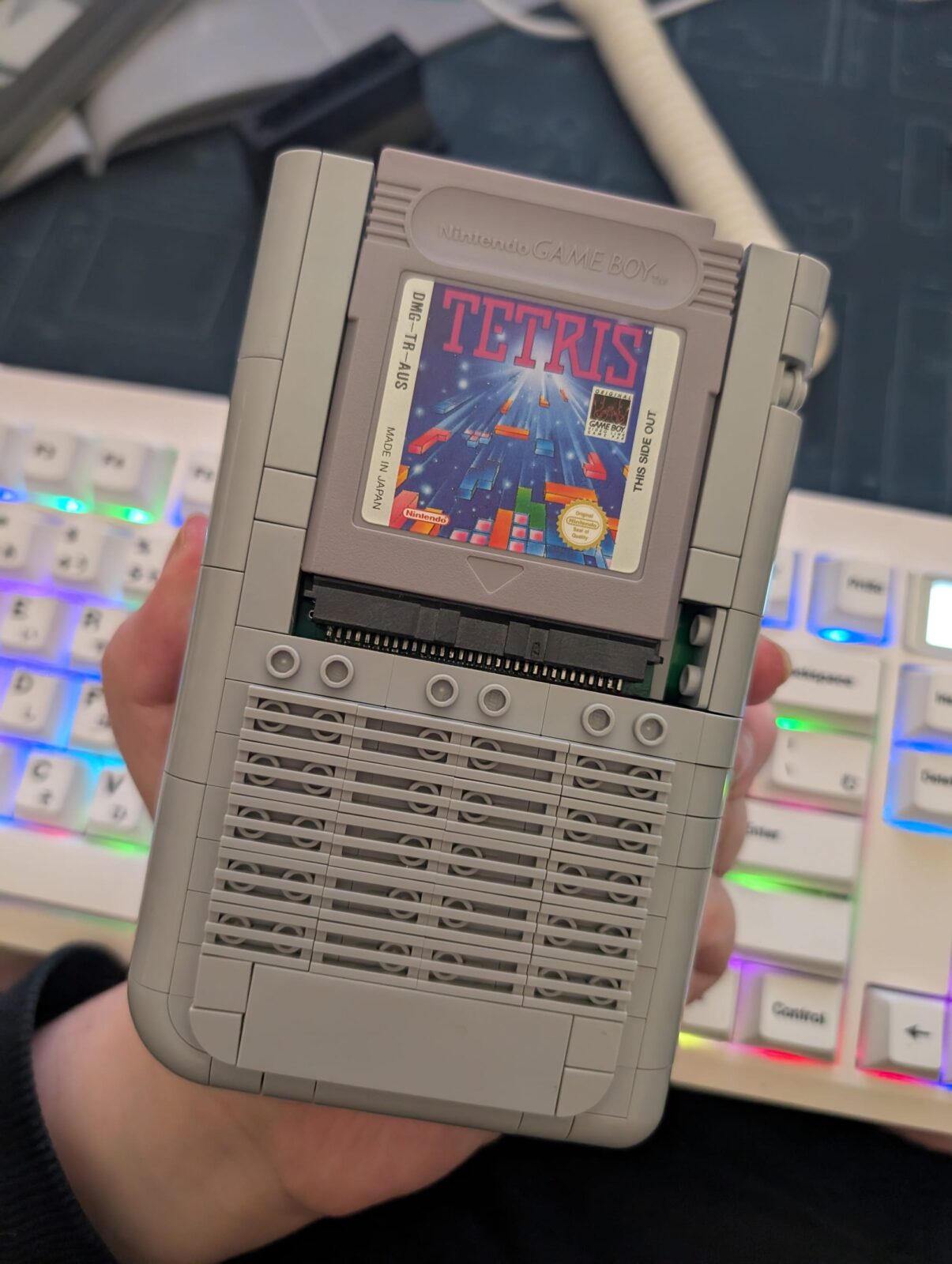 Modder Does What Nintendo Didn't: Hack Lego Game Boy to Play Real ...