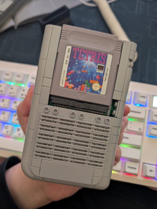 Modder Does What Nintendo Didn't: Hack Lego Game Boy to Play Real ...