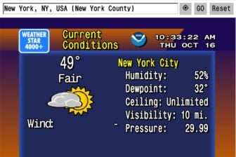 We're Addicted to This Gloriously Retro Digital Weather Channel