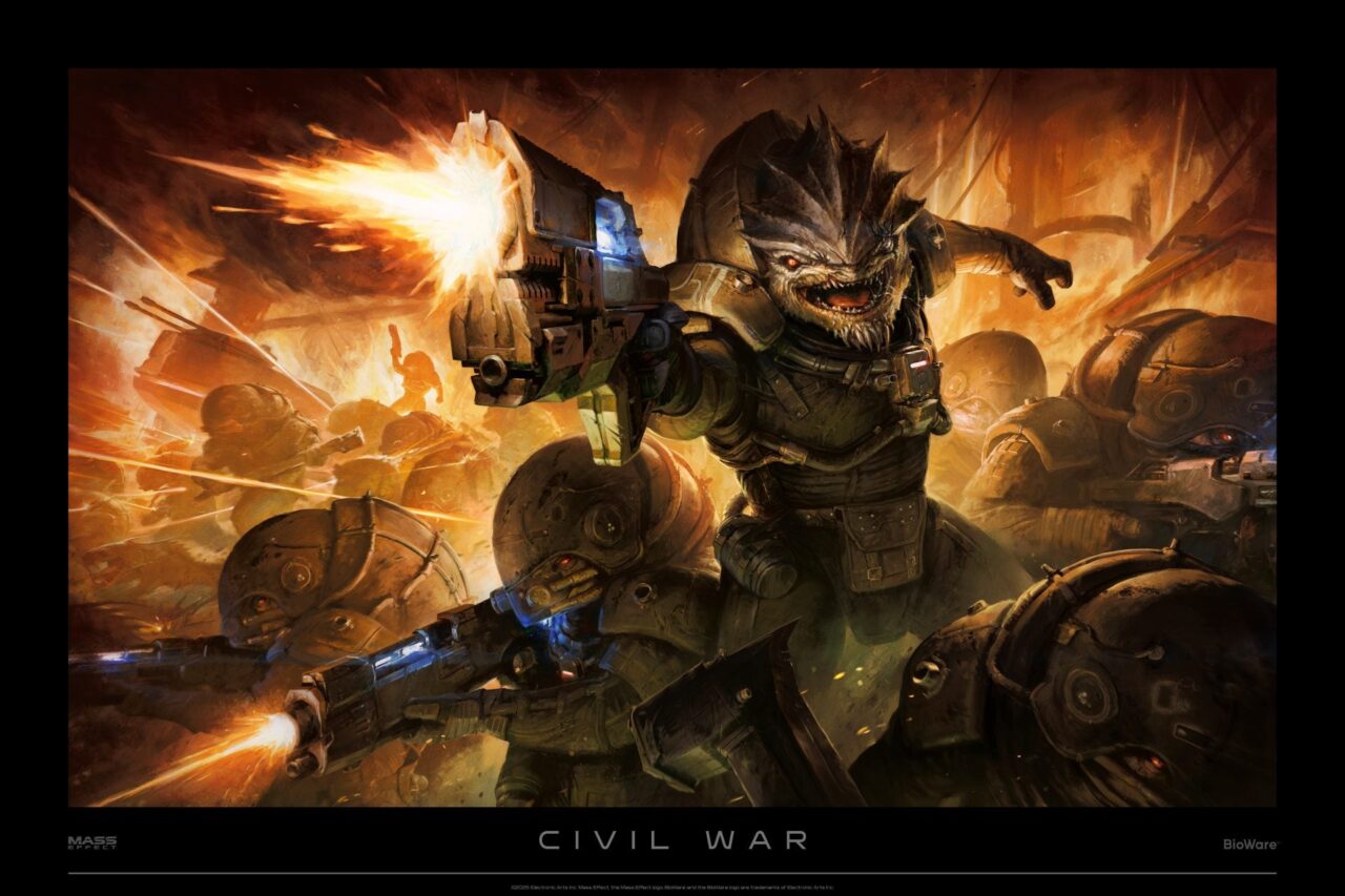 BioWare's Cryptic 'Mass Effect 5 ' Art is Building the Game's Story