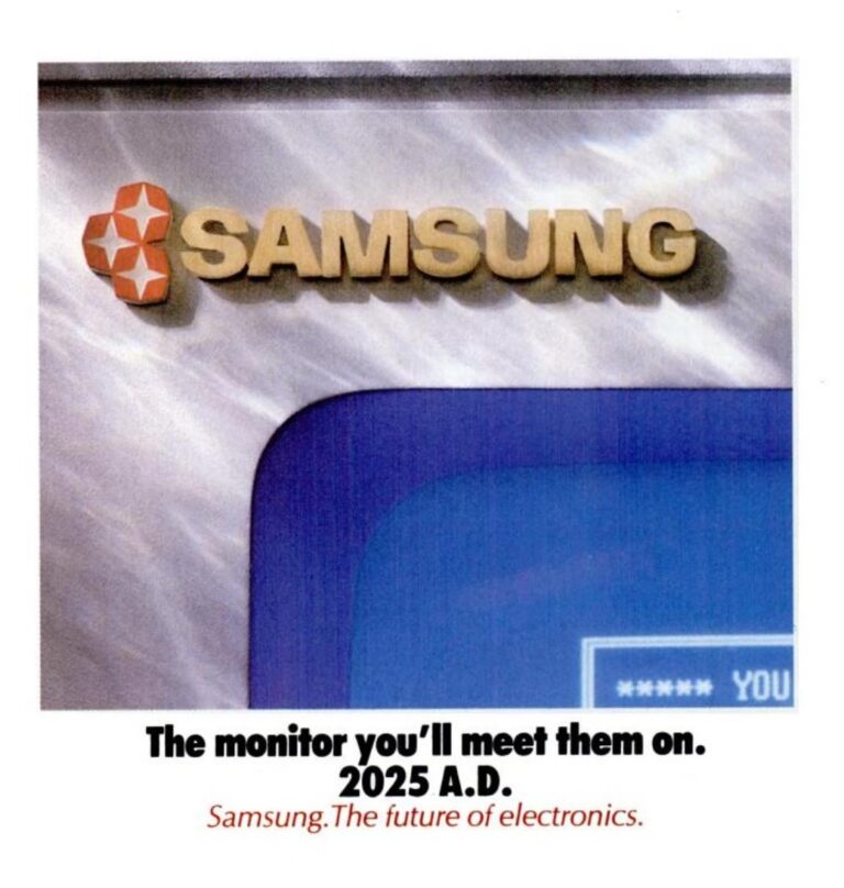 In 1988 Samsung Predicted Computer Dating by 2025