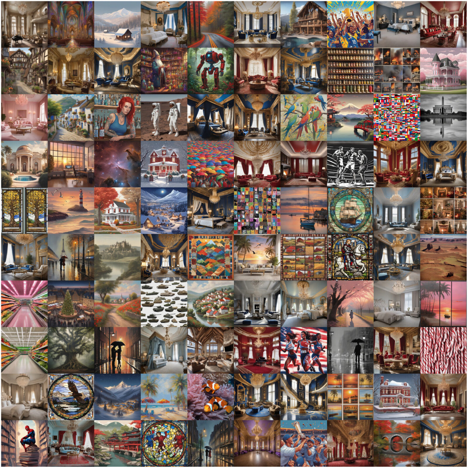 AI Image Generators Default to the Same 12 Photo Styles, Study Finds
