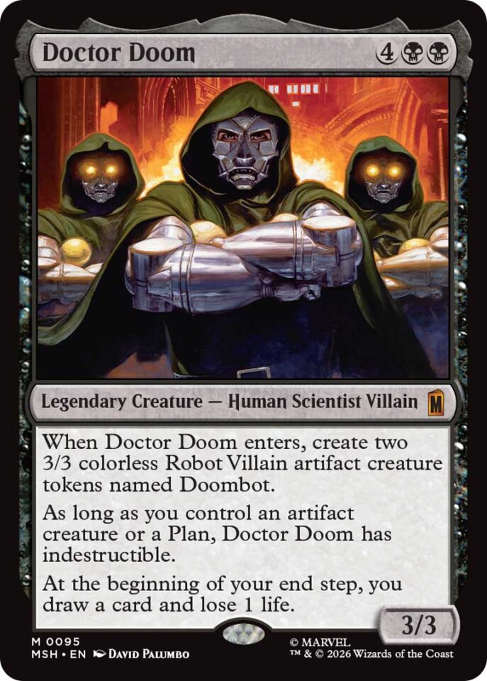 Doctor Doom Will Toot in the Next Marvel 'Magic: The Gathering' Set