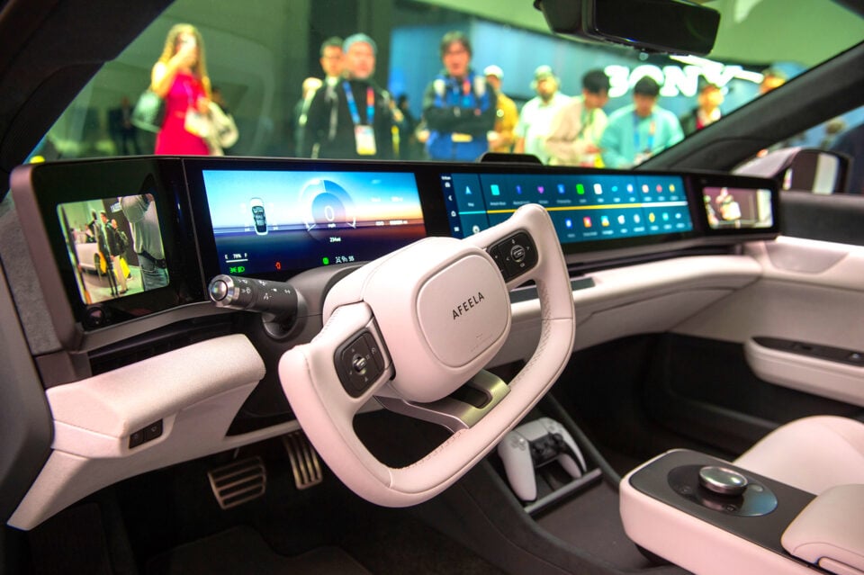 Sony's First EV Collab With Honda Comes With PS Remote Play in Tow
