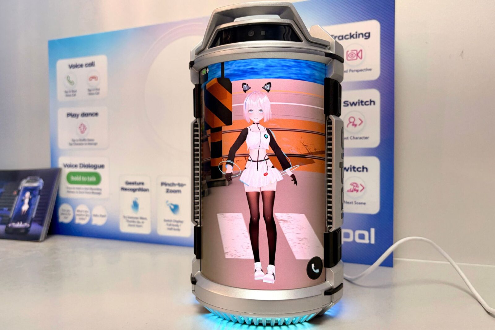 CES 2026 Really Wants You to Own a Holographic Anime Girlfriend
