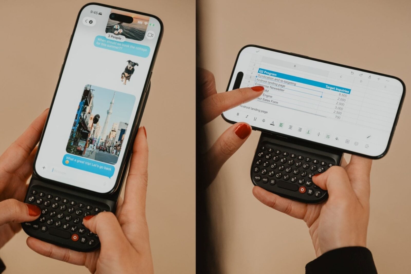 Clicks' Android Keyboard Case Makes Your Foldable Phone Look Like an ...