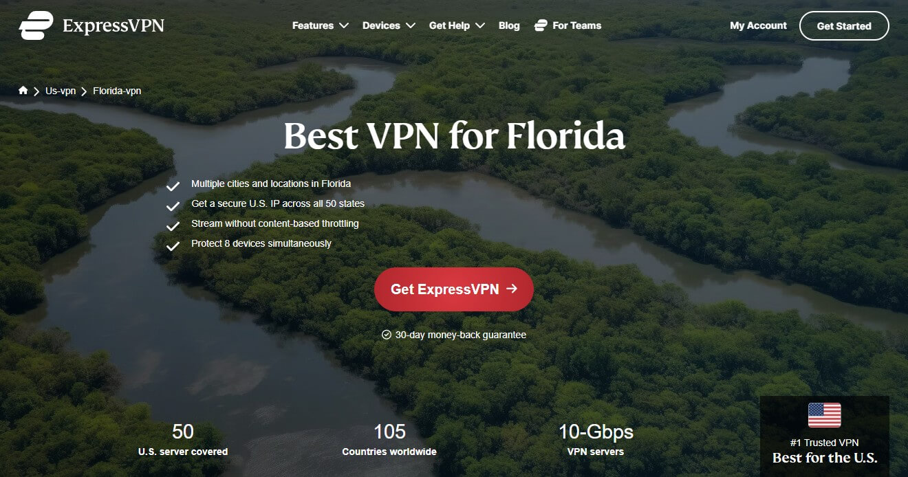 The Best VPN for Florida in 2026: Get an IP Address in Florida