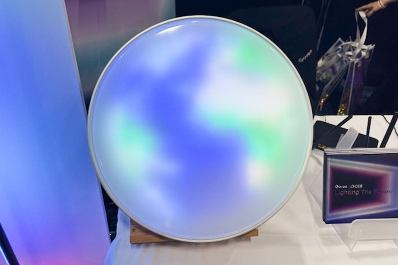 Govee's New Smart Ceiling Light Gives You AI Art to Look Up To