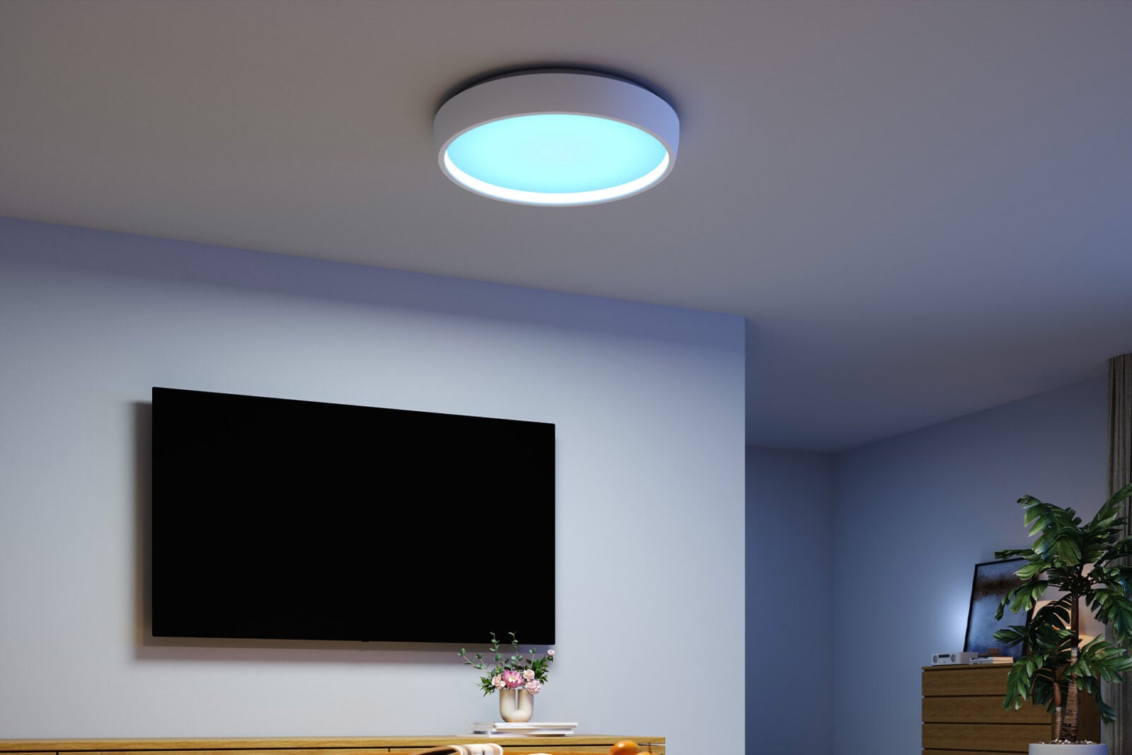 Govee's New Smart Ceiling Light Gives You AI Art to Look Up To