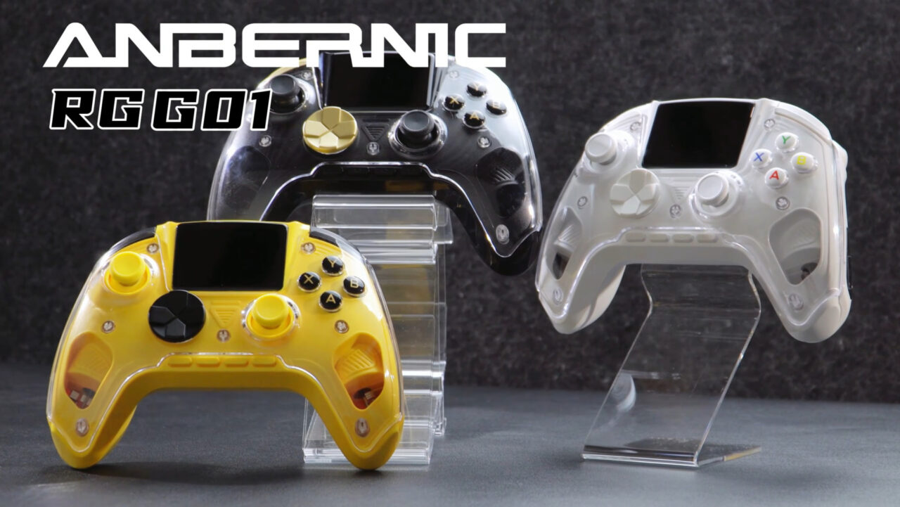 Anbernic's New Controller Has a Screen and Built-In Heartbeat Sensor ...