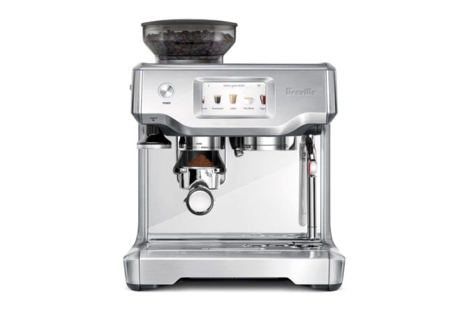 This Breville Espresso Machine Has a Touchscreen and a Built-In Grinder ...