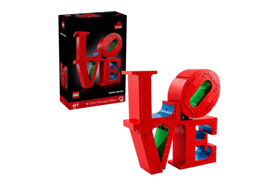 LEGO Clears Out Its Collectible LOVE Sculpture at a Record Low Price, a ...