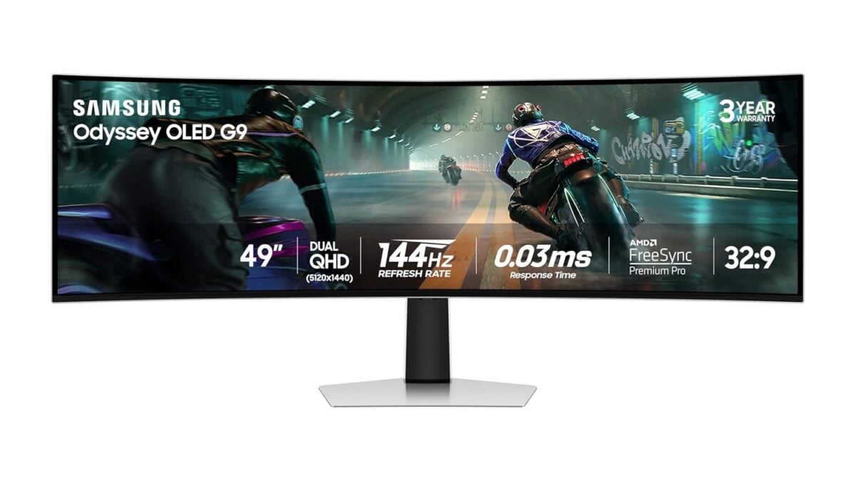 Samsung 49" Odyssey OLED G9 Curved Gaming Monitor Crashes to an All ...