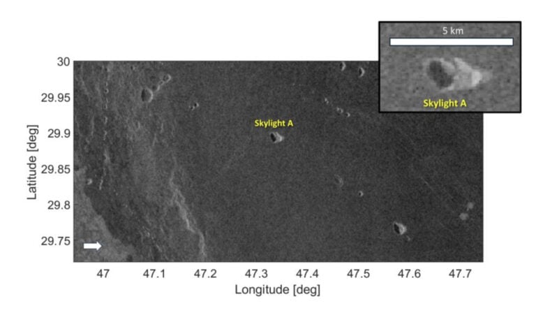 Scientists Spot First Known Lava Tube on Venus