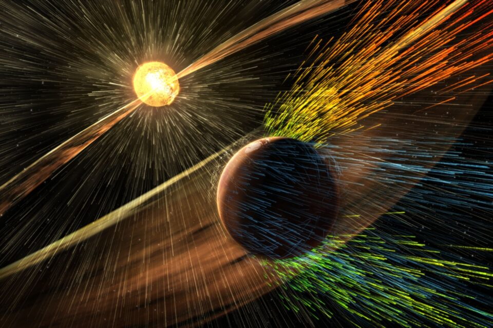 A Solar Superstorm Blasted Mars—and Its Atmosphere Freaked Out
