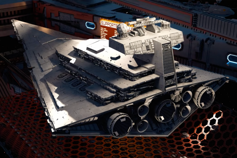 This Absurdly Complex Star Destroyer Model May Be the Most Detailed ...