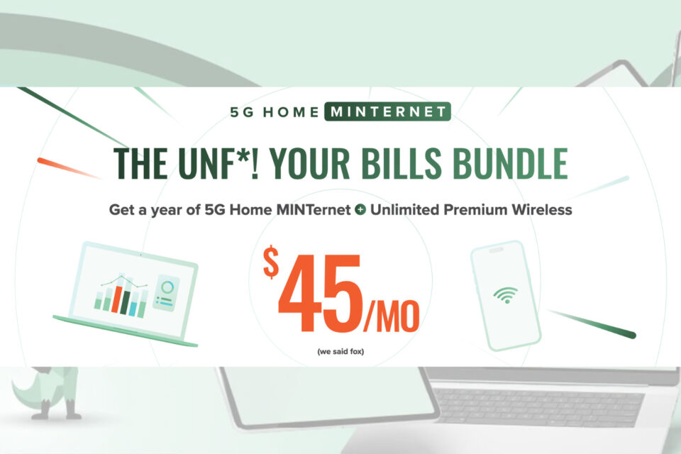 Mint Mobile Takes on Big Cable With One Simple Plan, Bundle Internet ...