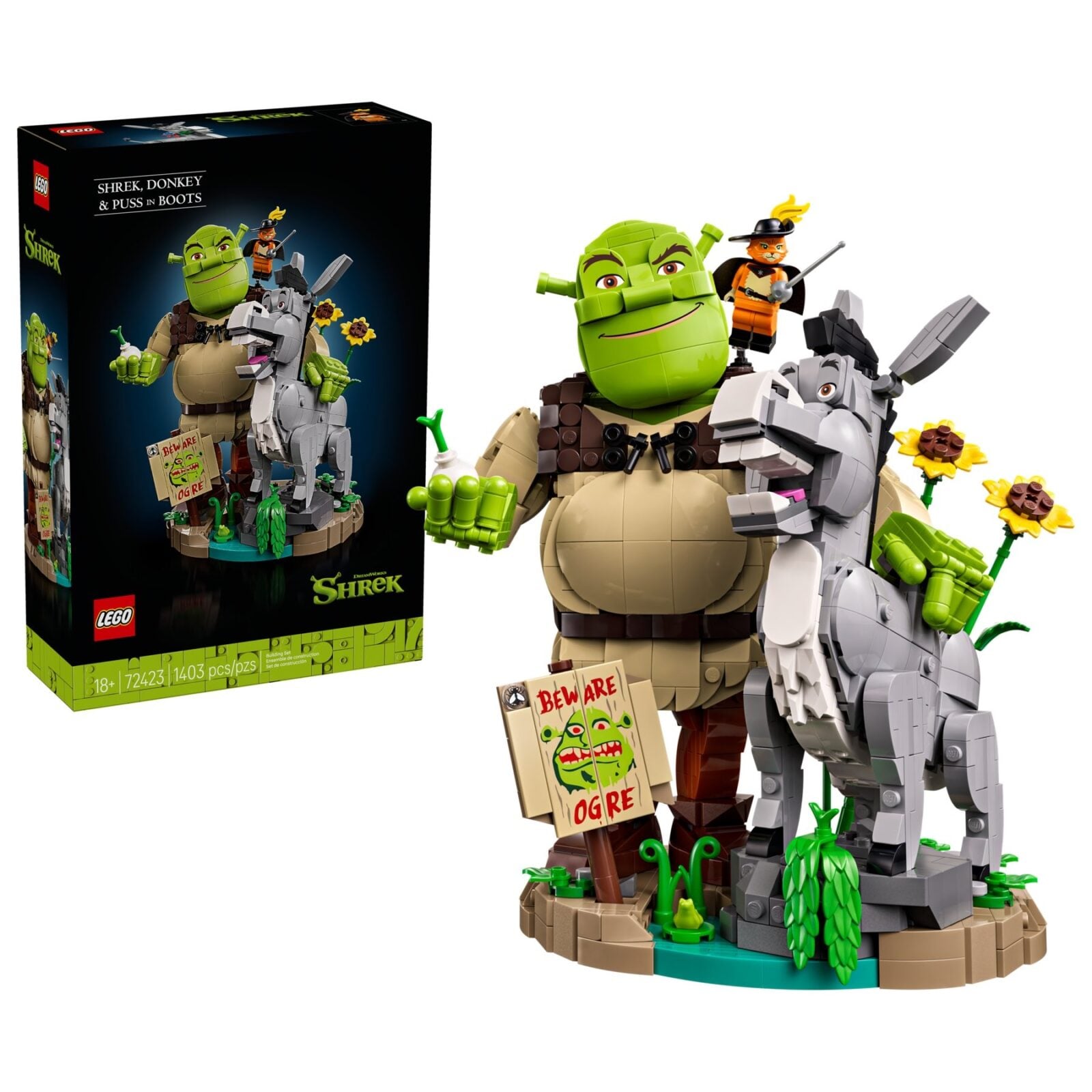 The First-Ever Lego 'Shrek' Set Uses Its One Minifigure Perfectly