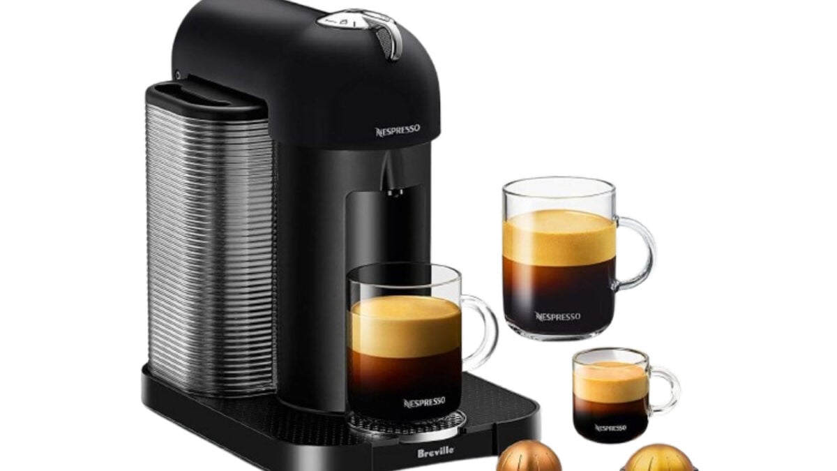 Nespresso Clears Out Vertuo Espresso Machine by Breville at 49% Off ...