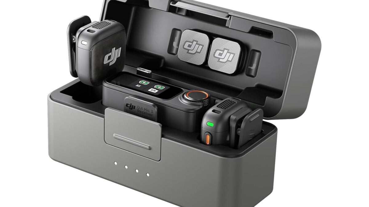 DJI Mic 3 Creator Microphones With Charging Case Drop Below Black ...