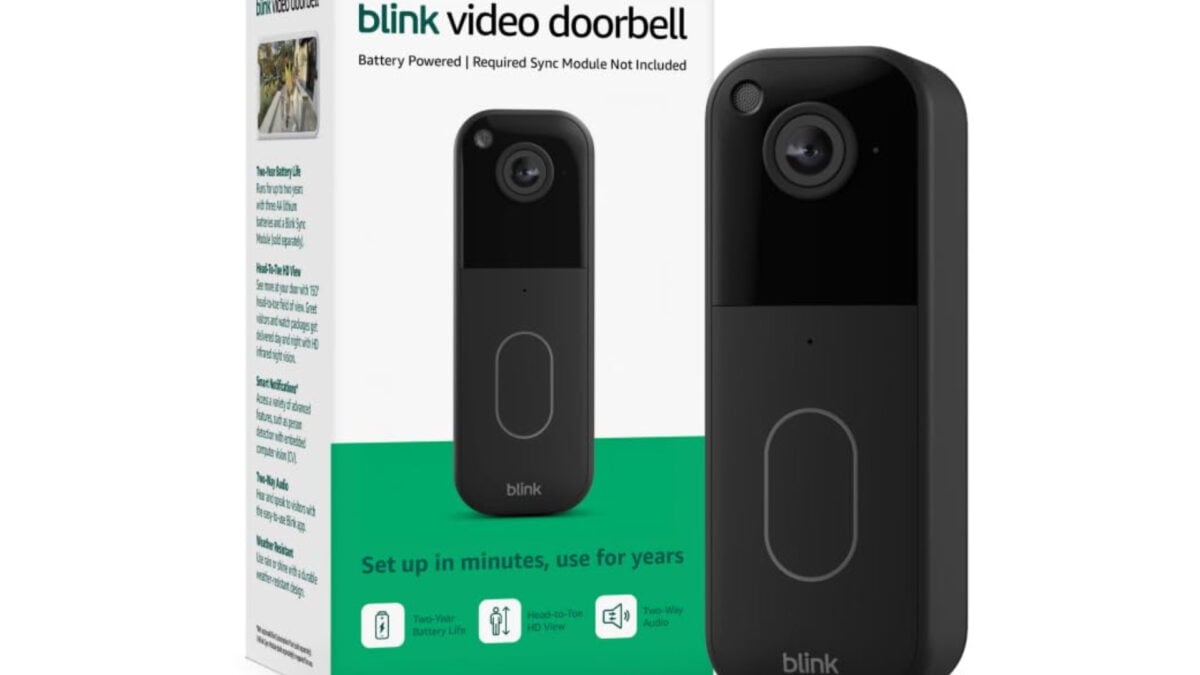 Amazon Offloads Blink HD Video Doorbell at Record Low, Just Like Black ...