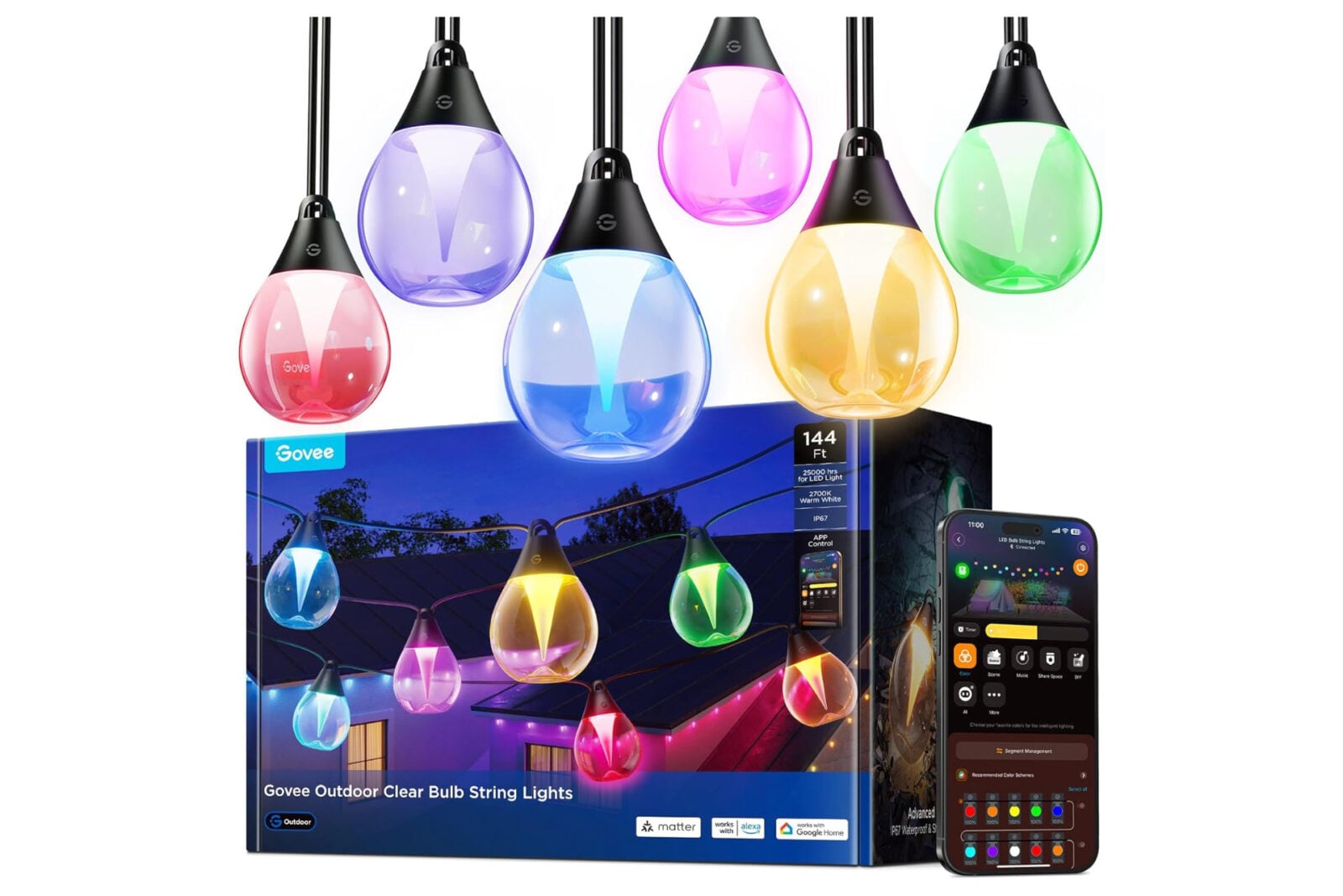 Govee Crushes the Competition, These 144ft Smart Outdoor String Lights ...