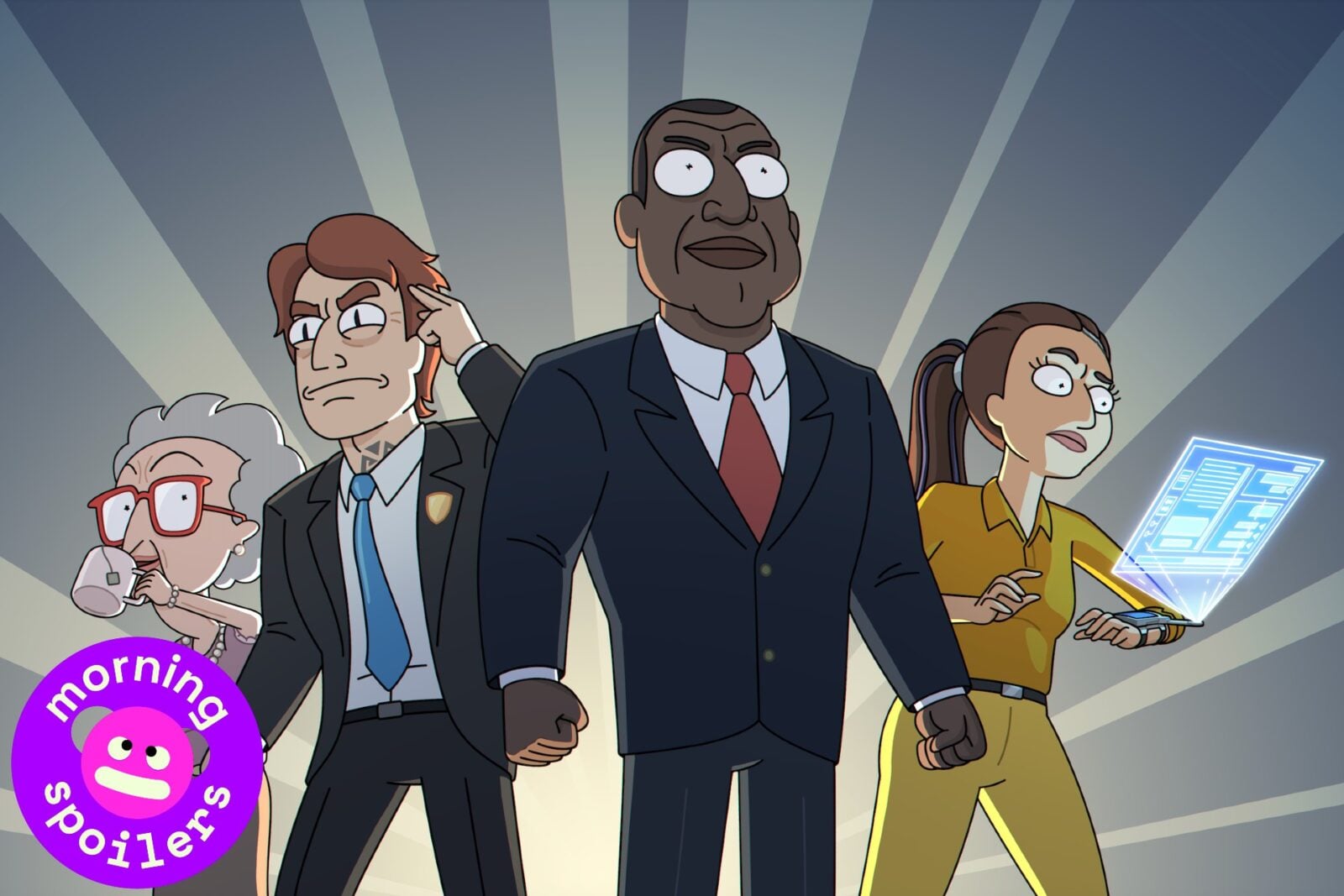 Here's Your First Look at the President Curtis Spinoff from 'Rick and ...