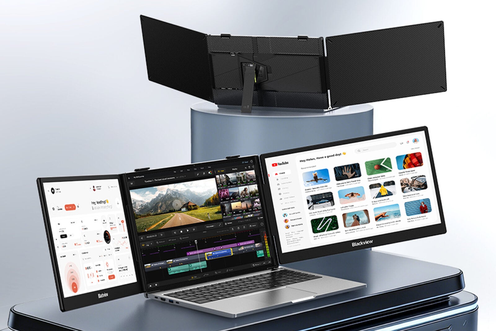 Amazon Offloads Laptop Screen Extender, This 14" Triple Portable ...